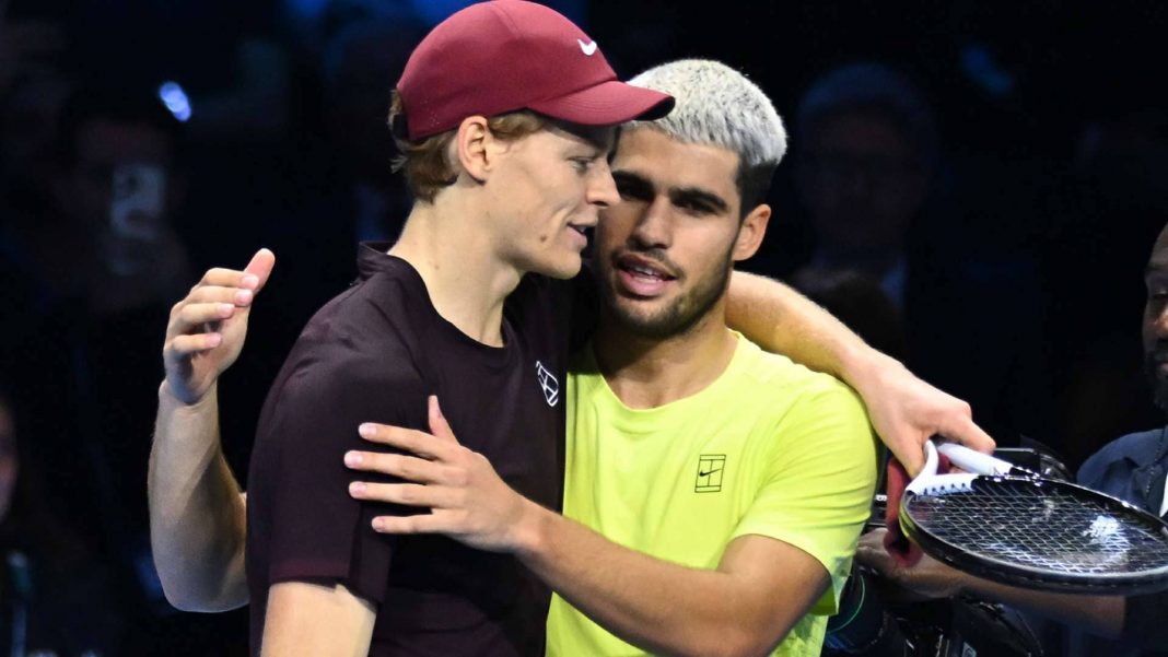 Sinner-Alcaraz en finales Nitto ATP bate récord de audiencia en TV con 6,7 millones de ...